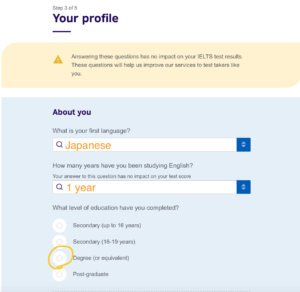 【画像付き】IELTS、初めてのアカウント作成・申し込み方法を詳しく解説【最新版】｜エイゴの森の歩き方